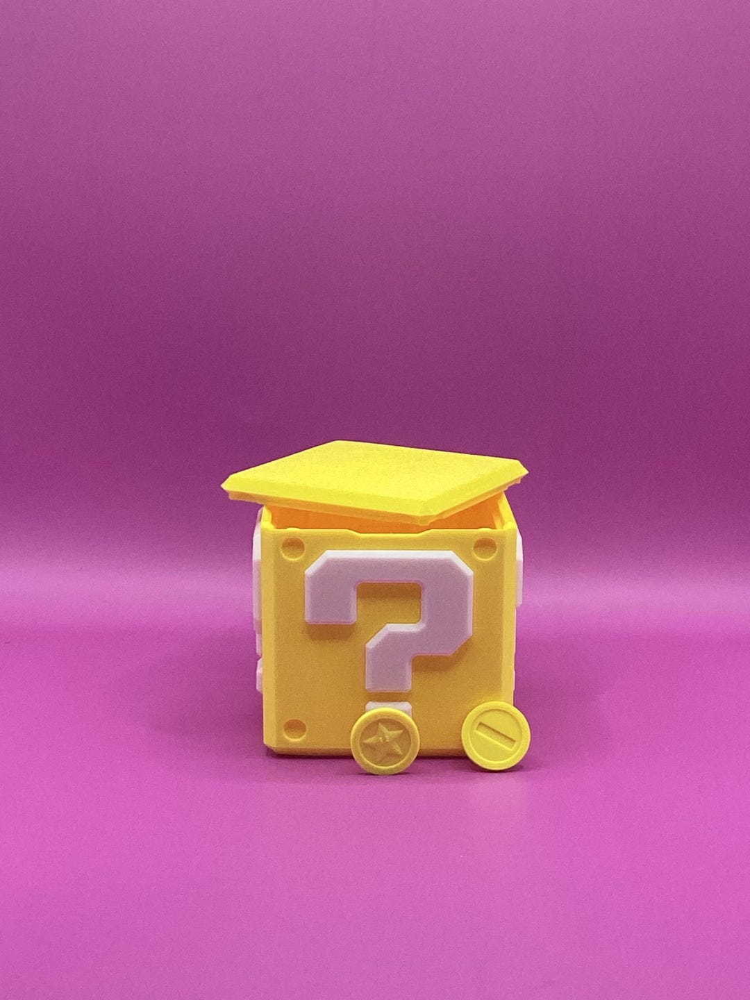 3D Printed Super Mario Item Box – Mario Bros Universe - Etsy UK