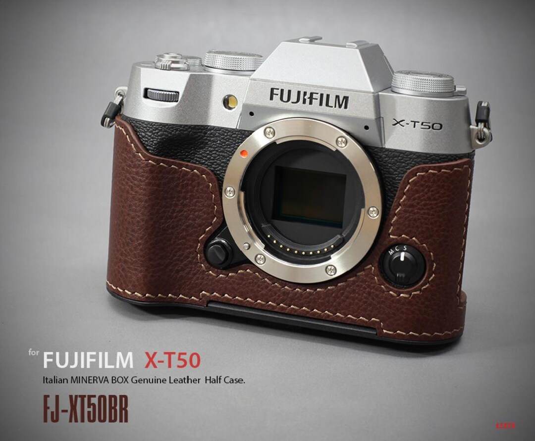 LIM'S Handworks Genuine Leather Half Case Dovetail for Fuji Fujifilm X-T50 XT50 Case [brown] - Etsy