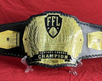 Fantasy Football Champion Belt – Custom FFL Trophy for Adults - Etsy