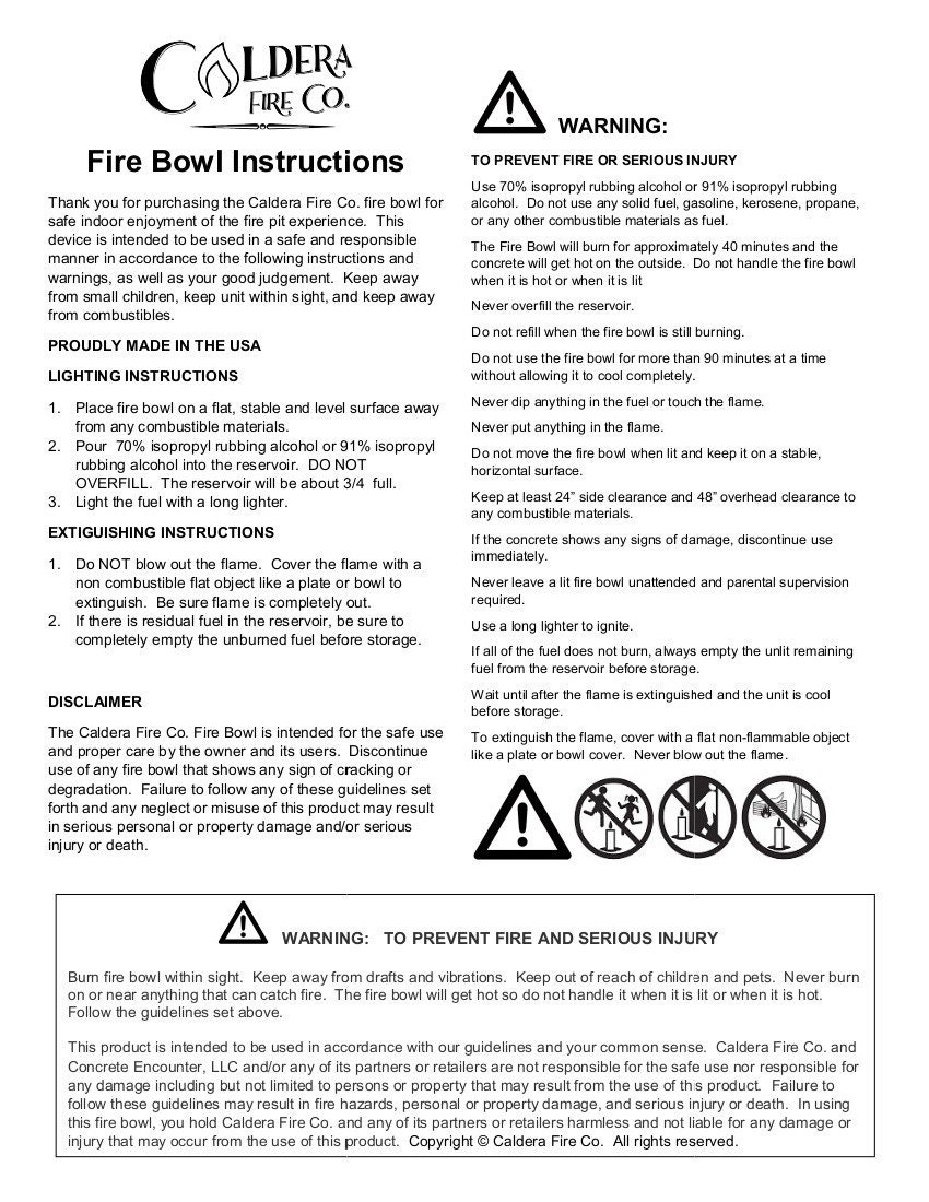 Taper Fire Bowl - Etsy