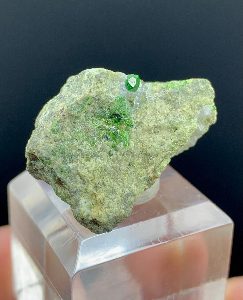 Granate verde natural de Afganistán (8 gramos) - Etsy México