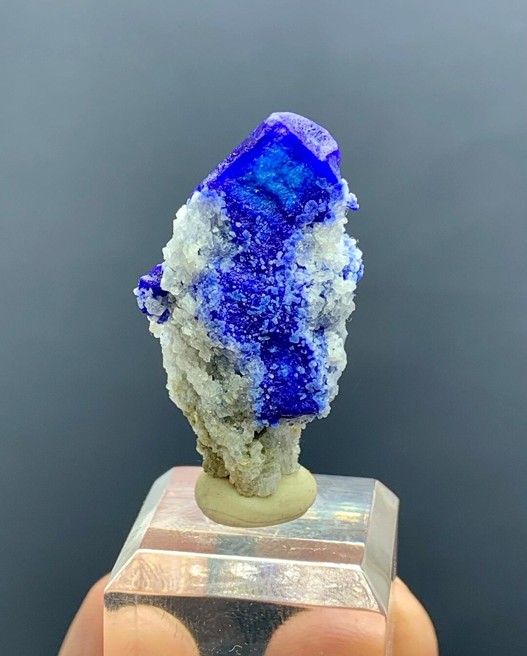 Natural Blue Lazurite Crystal Specimen From Afghanistan Mine ,raw ...