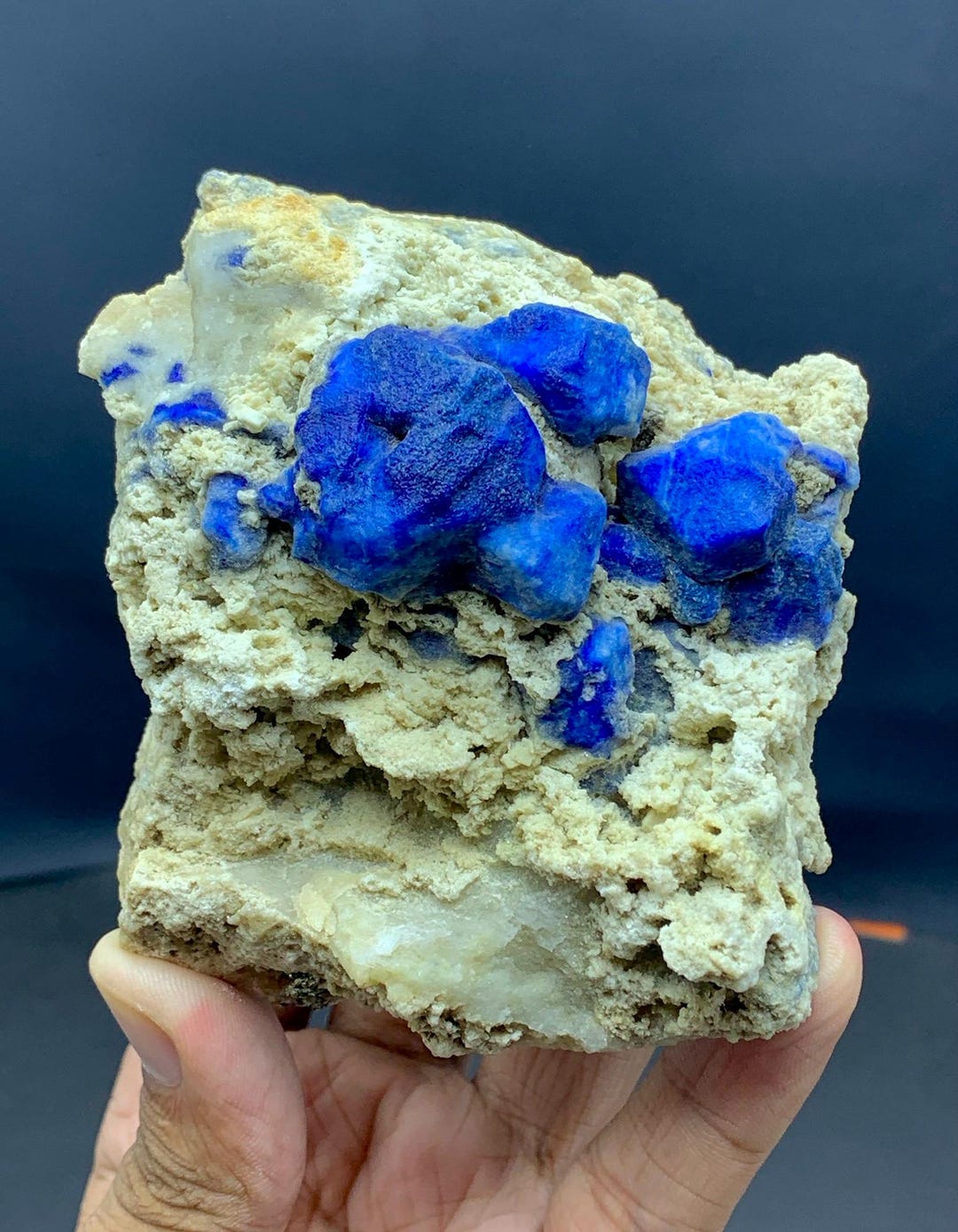 Natural Blue Color Lazurite Crystal From Badakshan Mine Afghanistan,612 ...