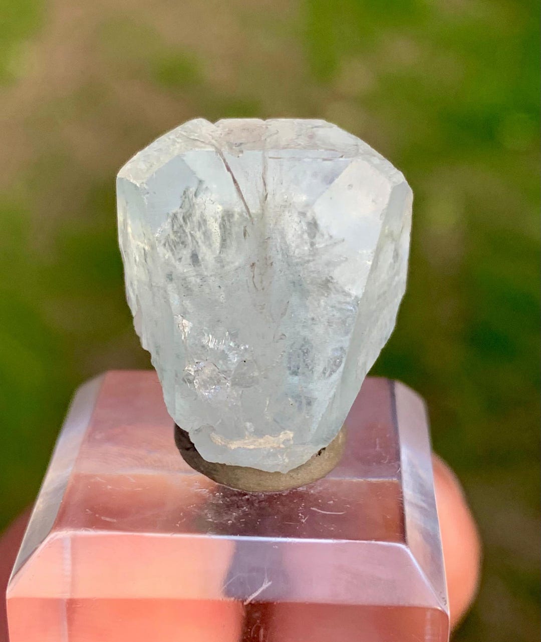 Natural Rare Blue Morganite Crystal From Afghanistan/ 8.99 Grams , Rare ...