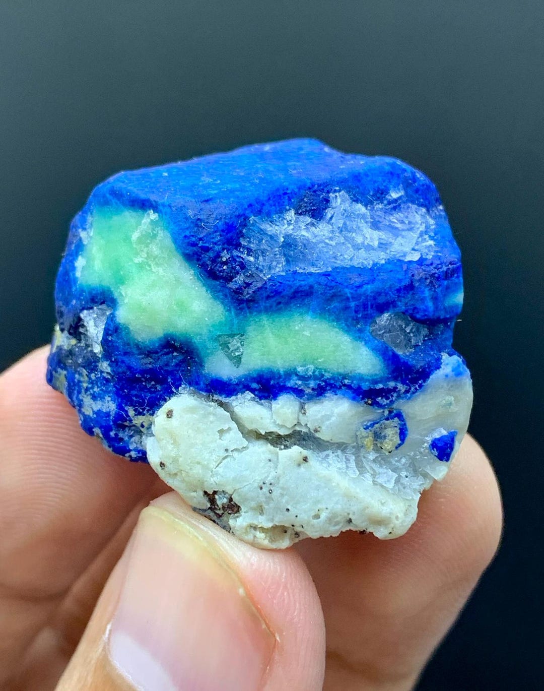 Lazurite Crystal Specimen: Raw Afghanistan Mineral, 26 Grams - Etsy