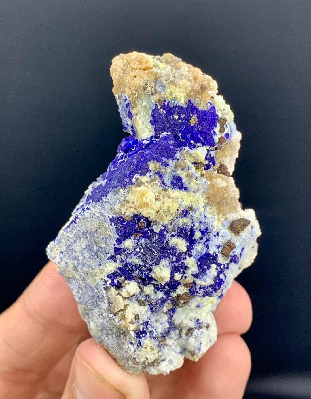 Natural Ink Blue Lazurite Lapis Lazuli Flourescent Specimen From ...