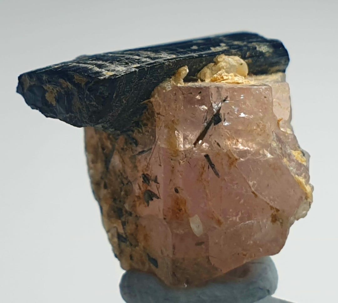 Natural Blue Indicolite Bi Color Tourmaline Crystal, Afghanistan Raw ...