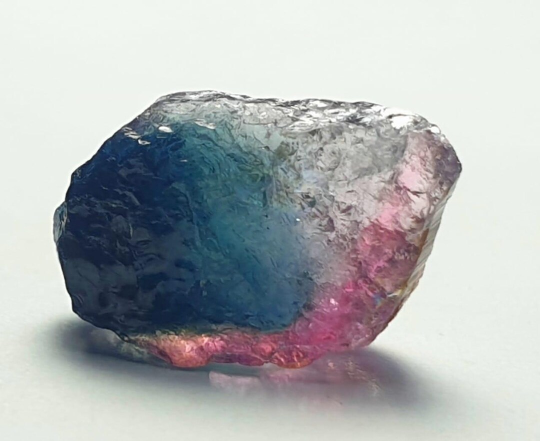 Natural Tourmaline Crystal Tri Color From Afghanistan / 2.60 Carats - Etsy
