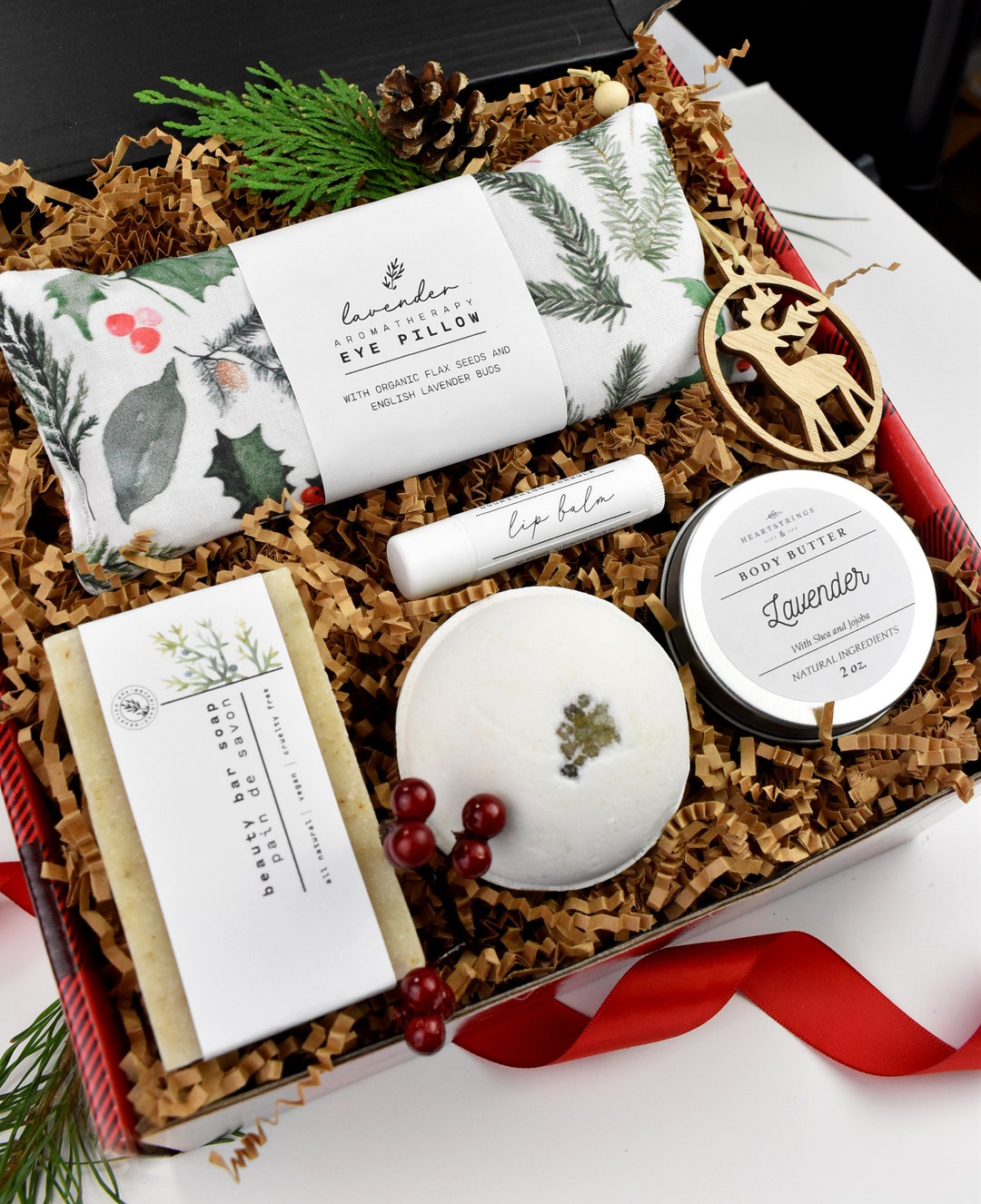 Christmas Spa Gift Set Friendship Gift Holiday Self Care - Etsy Canada
