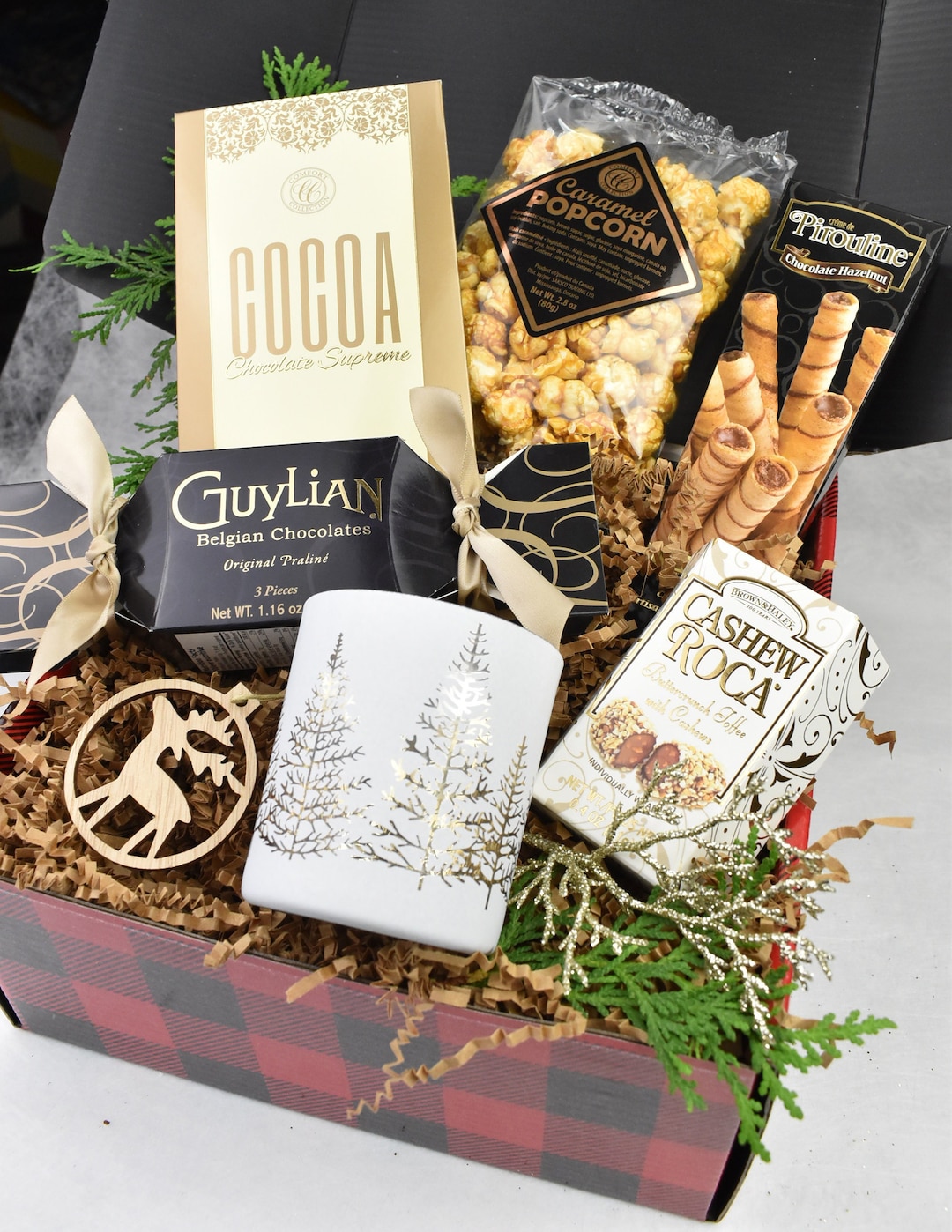 Christmas Gift Box, Winter Gift Box, Self Care Gift Box, Christmas Care ...