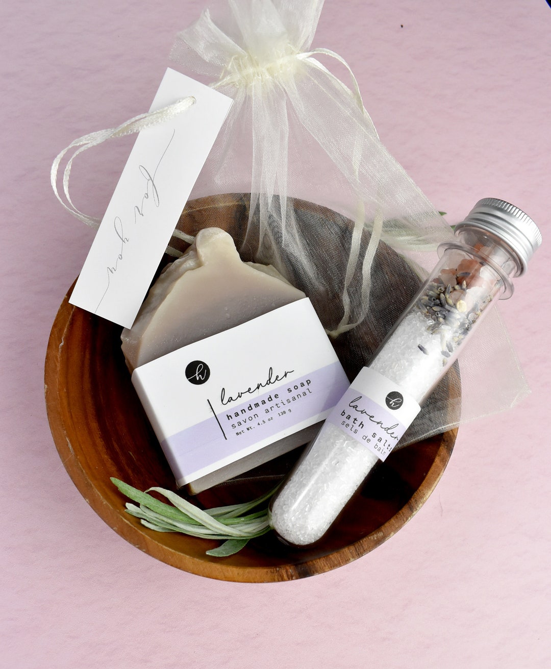 Mini Self Care Package for Her, Lavender Spa Set, Thinking of You Gift ...
