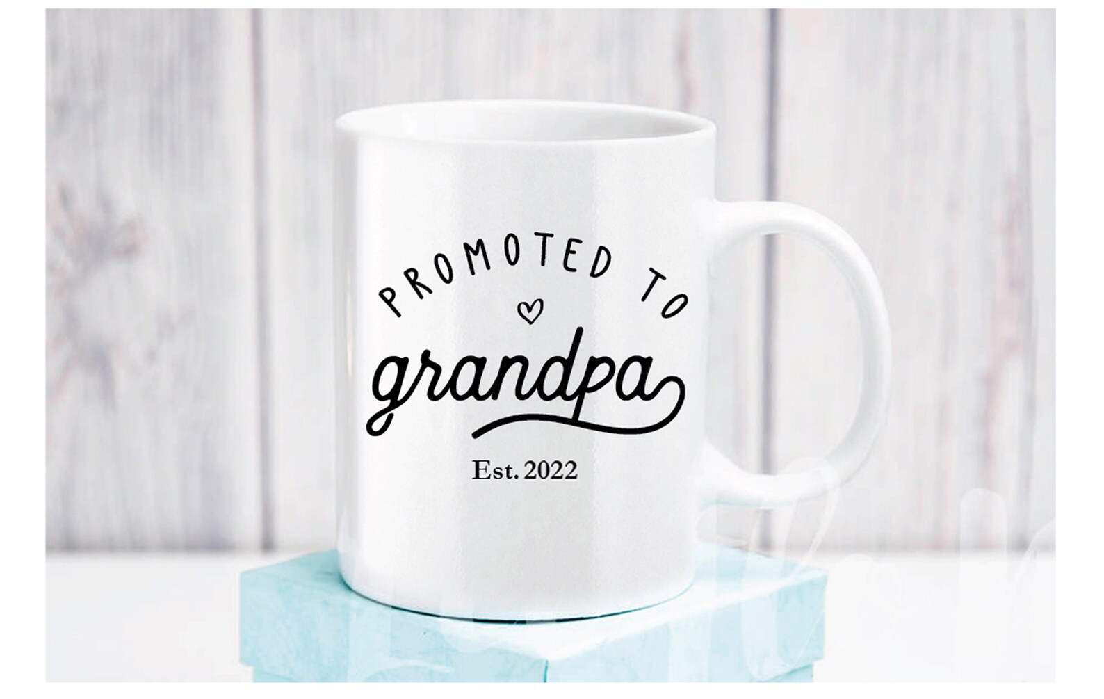 Pregnancy Announcement New Grandma And Grandpa 2022 Mug Set Etsy