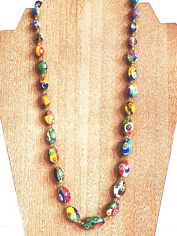 Murano millefiori glass - Gem