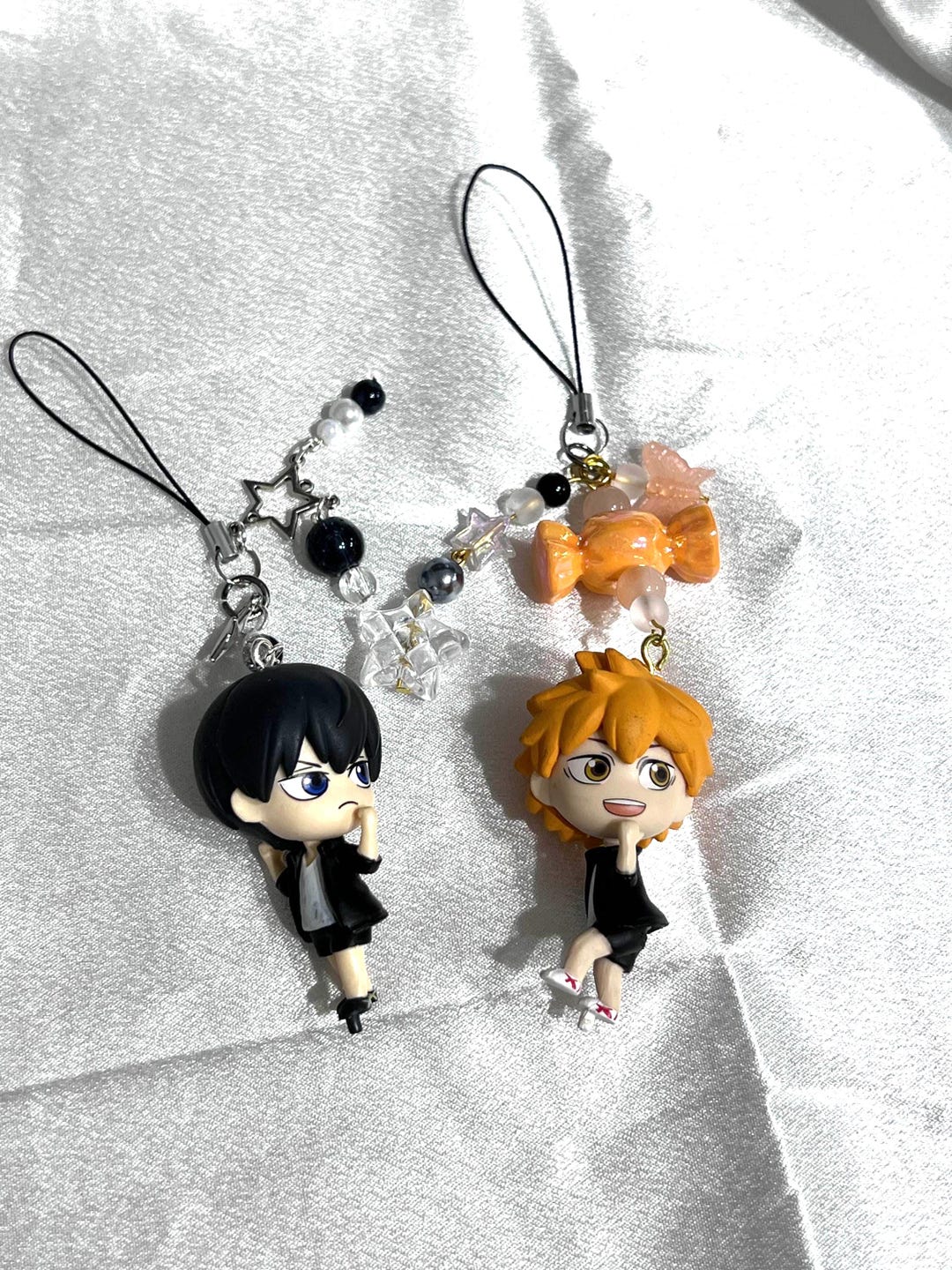 Haikyuu Handmade Beaded Keychains Trinkets - Etsy