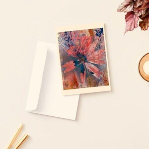 Editable Floral Birthday Card Canva Template: Printable DIY Greeting ...