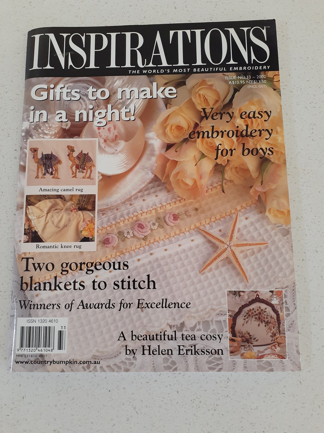 Issue 33 Inspirations Magazine 2002 - Etsy