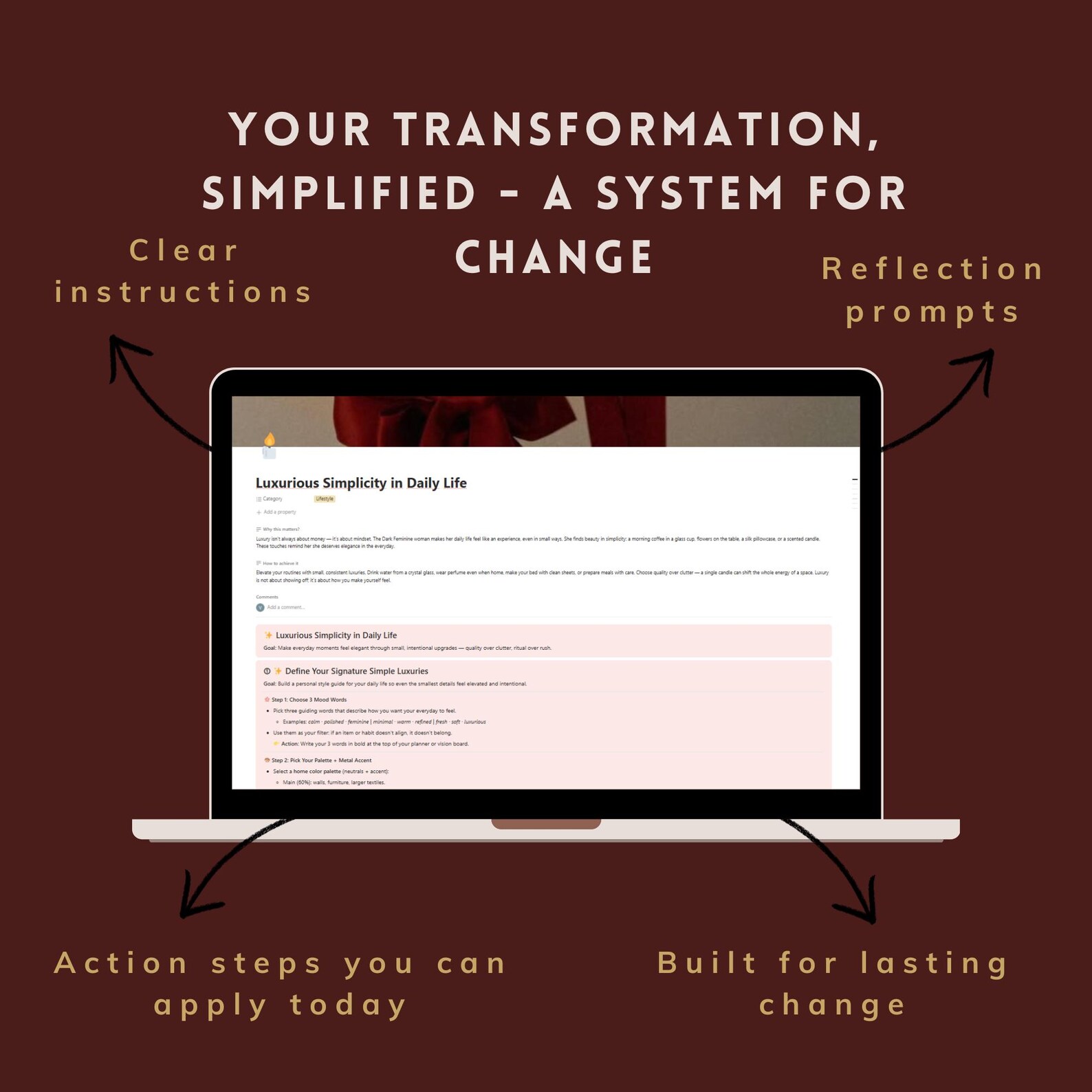 Dark Feminine Embodiment System Step-by-step Theory Version | Notion ...