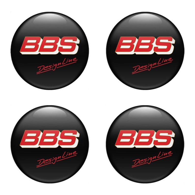 BBS Wheel Center Cap Decal – Heavy-duty Finish Set of 4 - Etsy