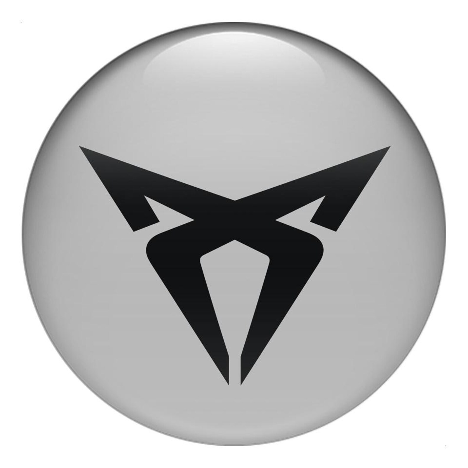Cupra Leon 3D Resin Wheel Center Cap Stickers 66.7 Mm Custom Logo Set ...