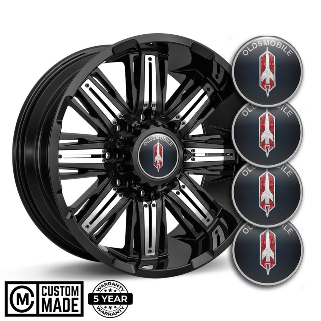Oldsmobile 442 Resin Wheel Center Cap Sticker 60 Mm 63.5 Mm Set of 4 - Etsy