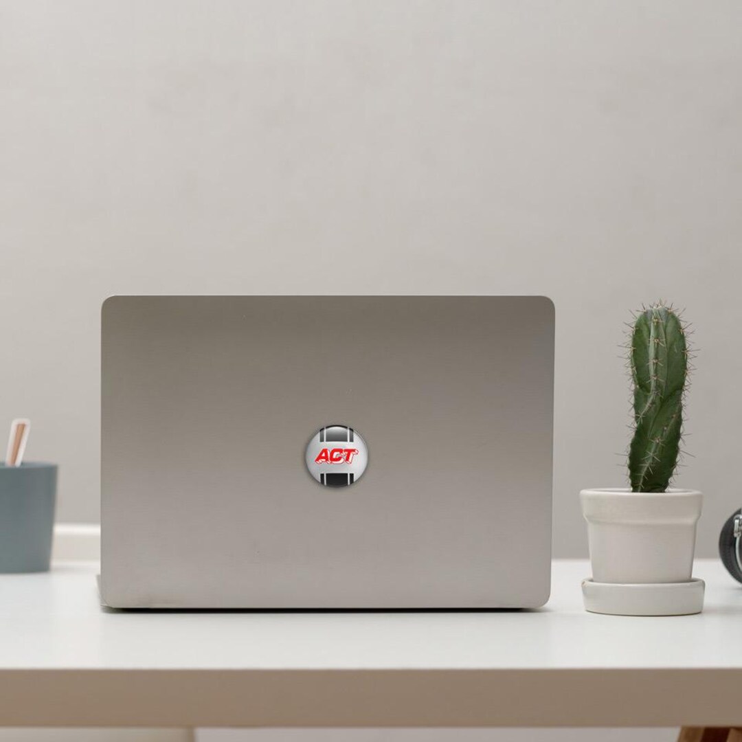 Custom ACT Logo Sticker Weatherproof Vinyl Decal for Tuning, Racing ...