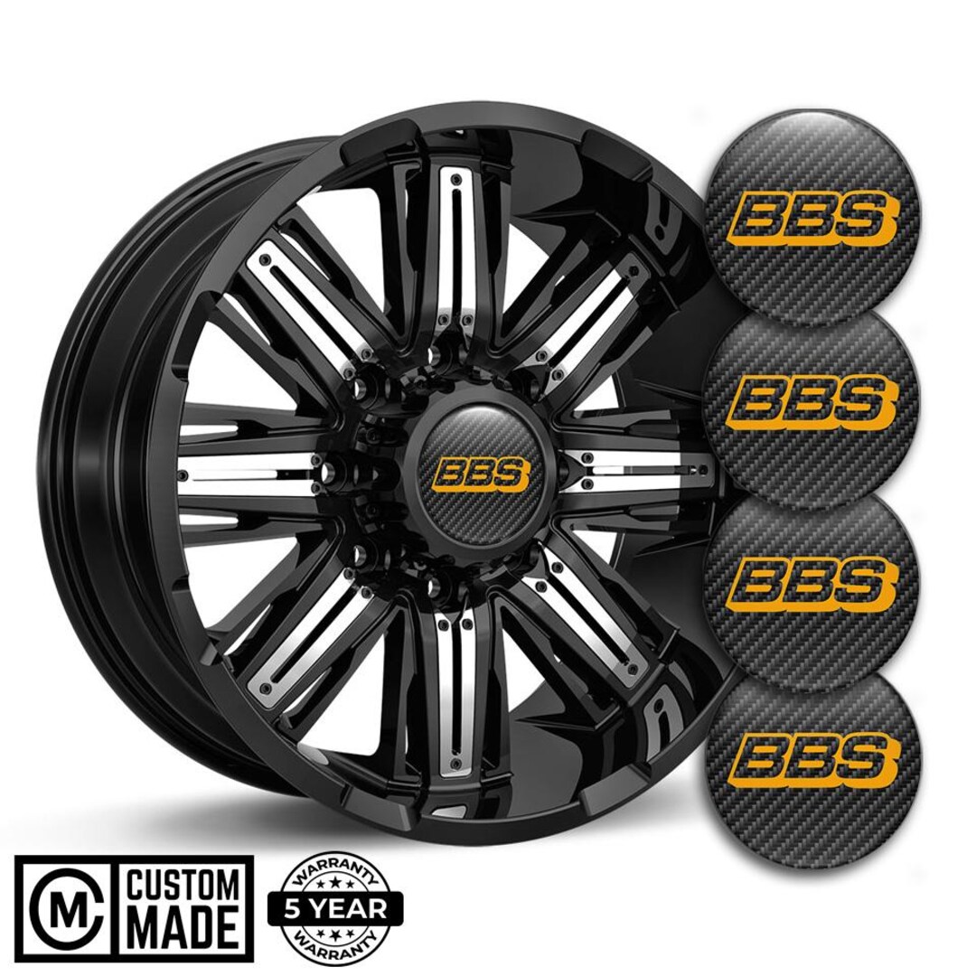 75 Mm BBS Center Cap Decal – High-res Vinyl Set of 4 - Etsy
