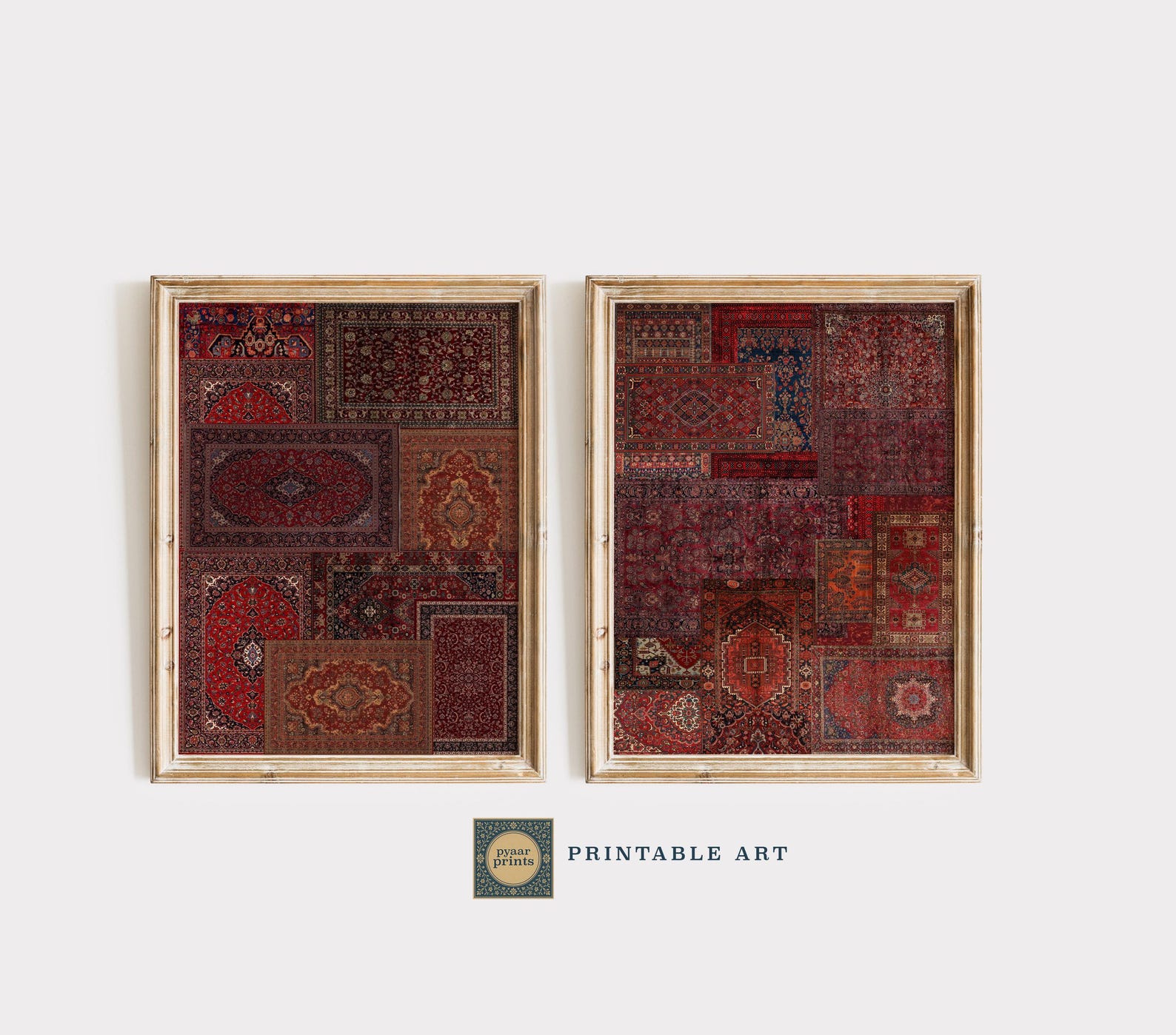 Set of 2 Gallery Pakistan Digital Prints, Wall Decor, Pakistani ...