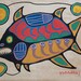 Norval Morrisseau Signed Indigenous Abstract Oil Painting on Canvas ...