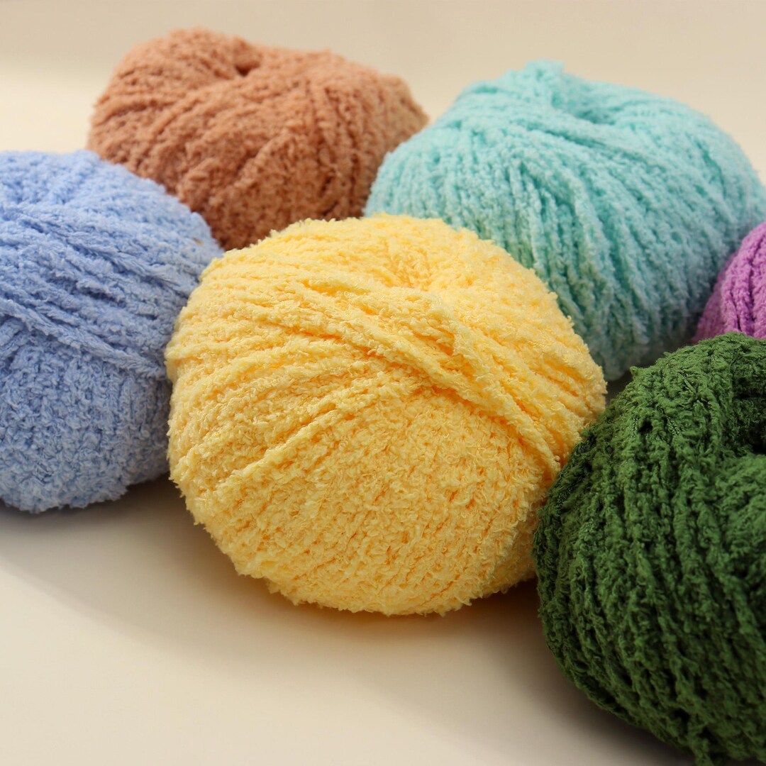 Luxury Plush Craft Yarn – Premium Soft Yarn for Amigurumi & Knitting ...