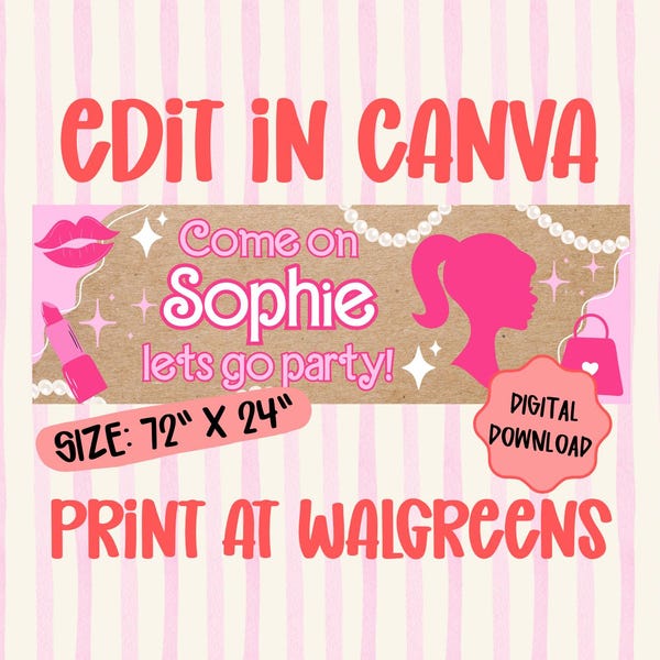 Walgreens Banner - Etsy