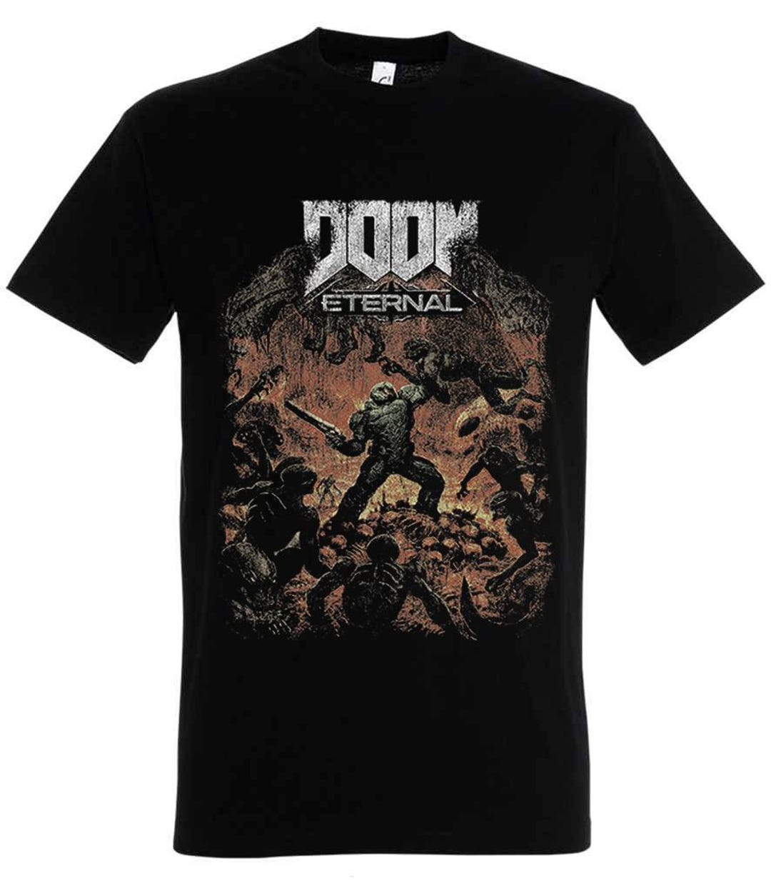 DOOM Eternal T-shirt - Etsy