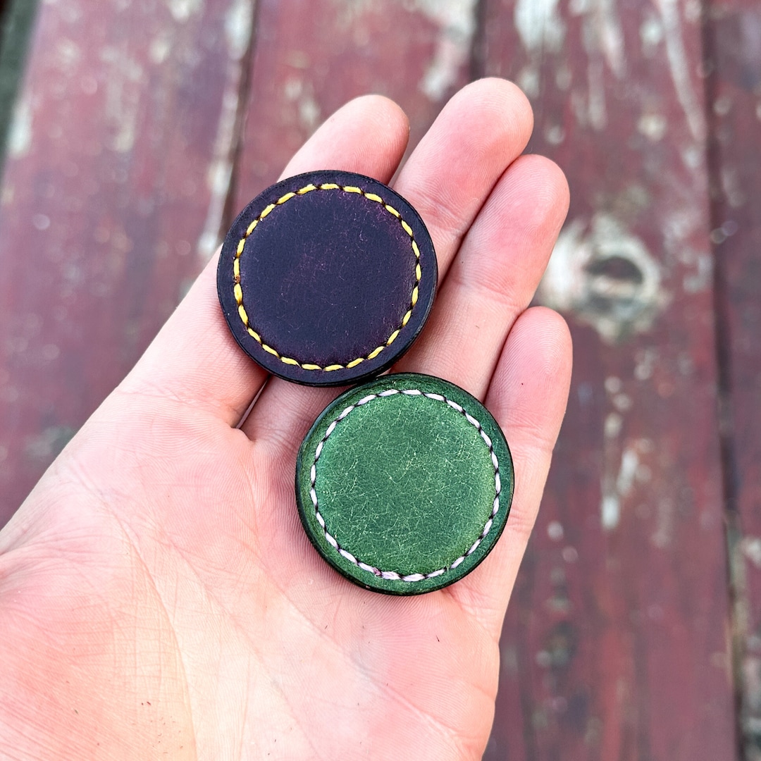 Leather Fidget Toys, Magnet Fidgets, Stress Relief, Desk Toys, Handmade ...