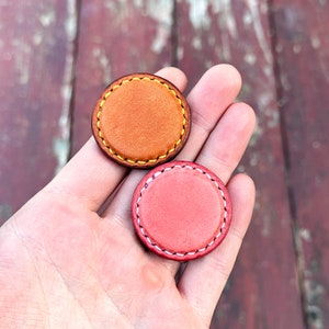 Leather Fidget Toys, Magnet Fidgets, Stress Relief, Desk Toys, Handmade ...