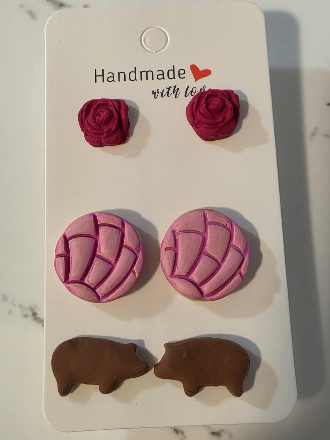 Rose , Marranitos, Concha Trio Set - Etsy