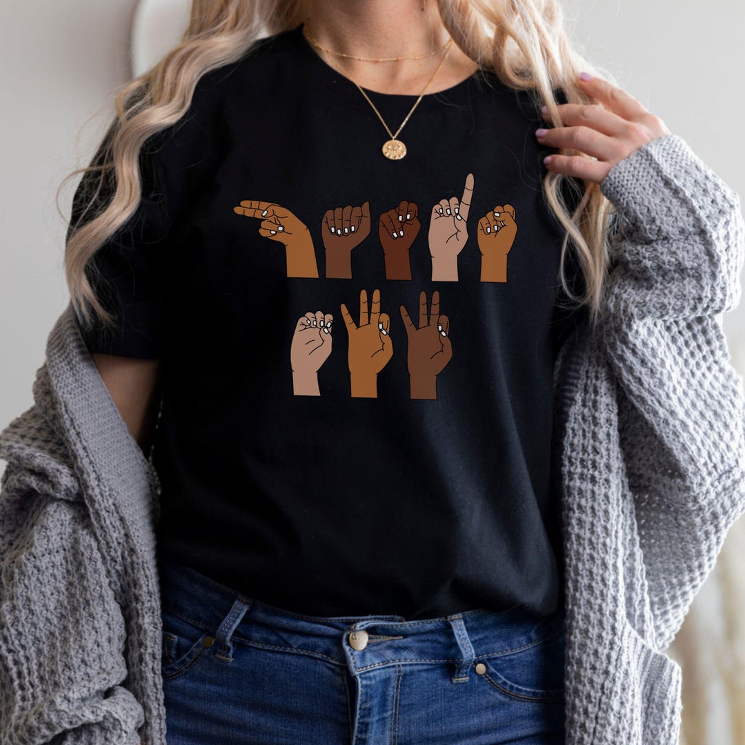 F*ck Trump Sign Language Shirt, Subtle Anti Trump Sweatshirt, ASL Fuck ...