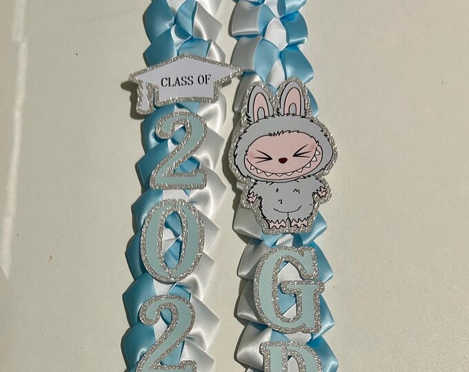 Labubu Graduation Ribbon Lei - Etsy