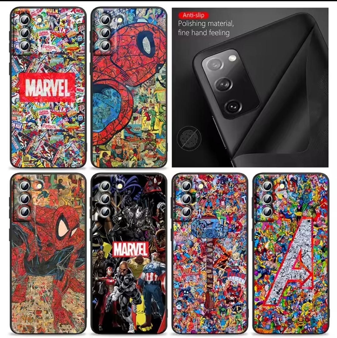 Super Heroes Deluxe Poster Phone Case for Samsung S24 S23 S22 S21 S20 ...