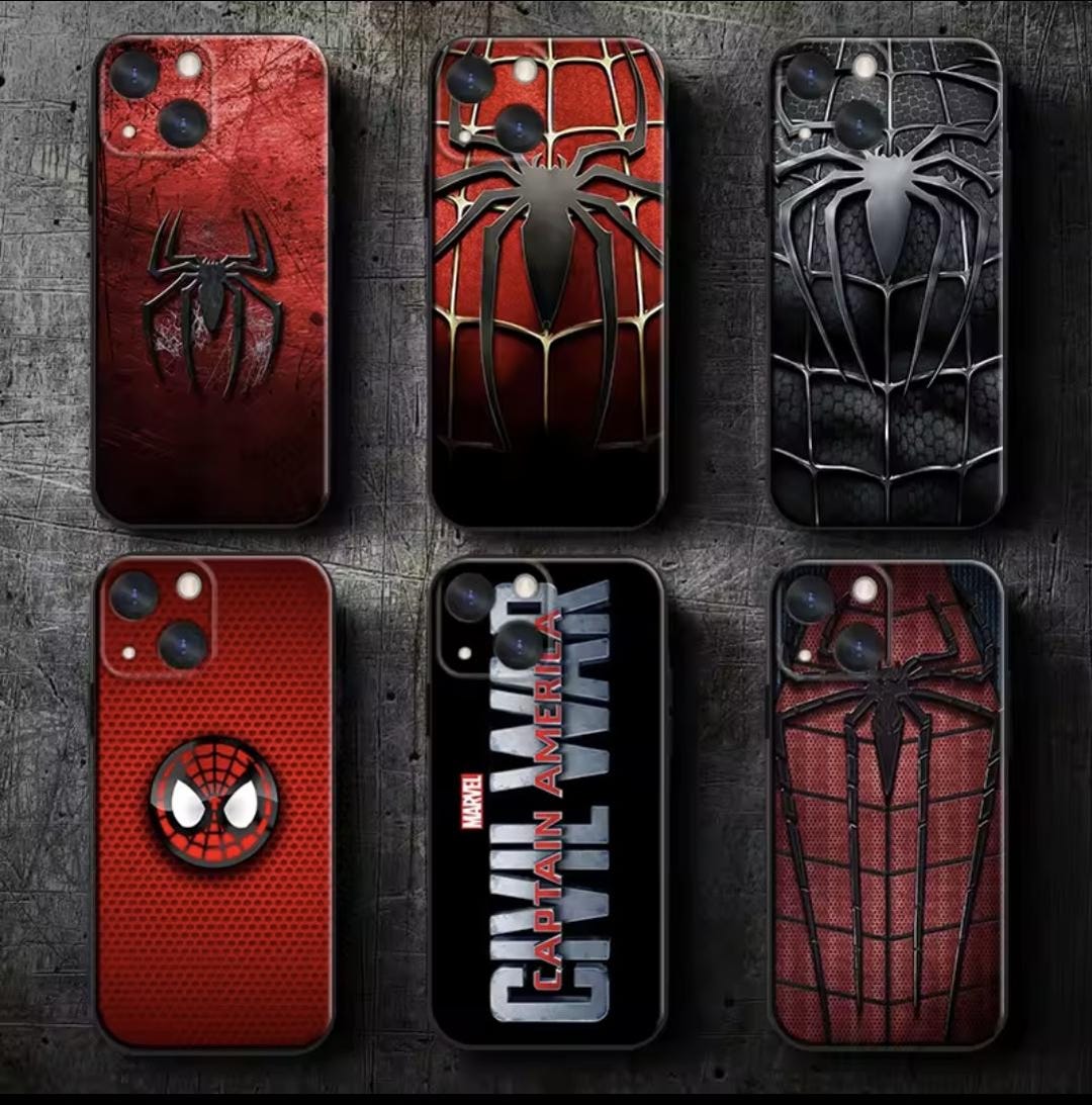 Spider Man Logo Apple iPhone Case for 15 14 13 12 11 Mini XS XR X 6S 6 ...