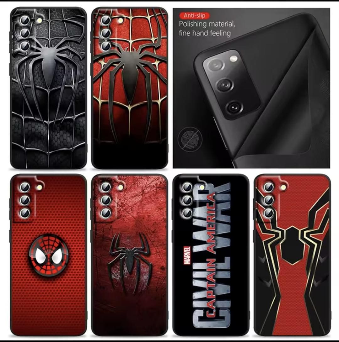 Spider Man Logo Phone Case for Samsung S24 S23 S22 S21 S20 FE S10 S10e ...