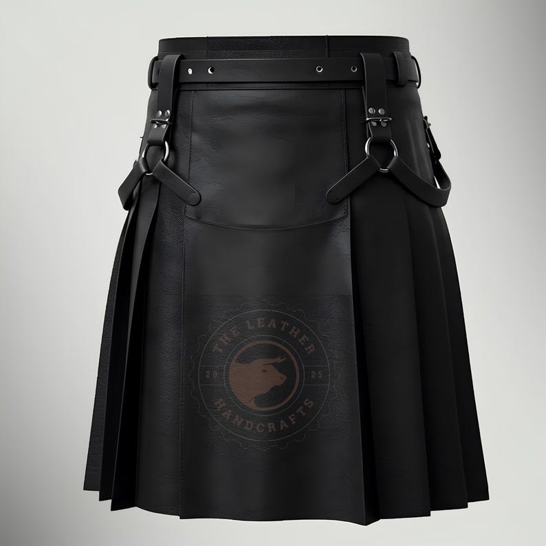 Handmade Leather Gladiator Kilt: Cosplay Costume, Scottish Style - Etsy ...