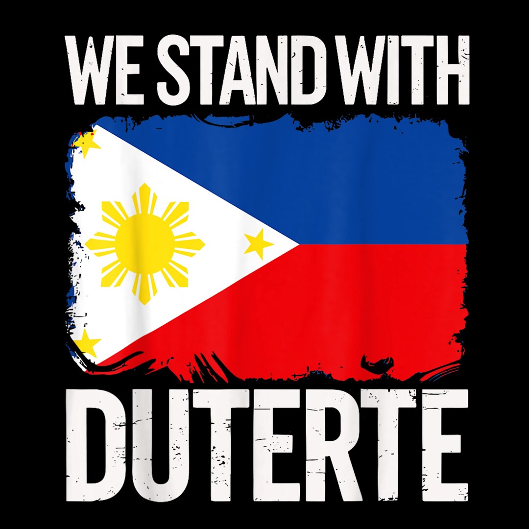 We Stand With Duterte Png, Free Duterte Supporter Png, Philippine ...