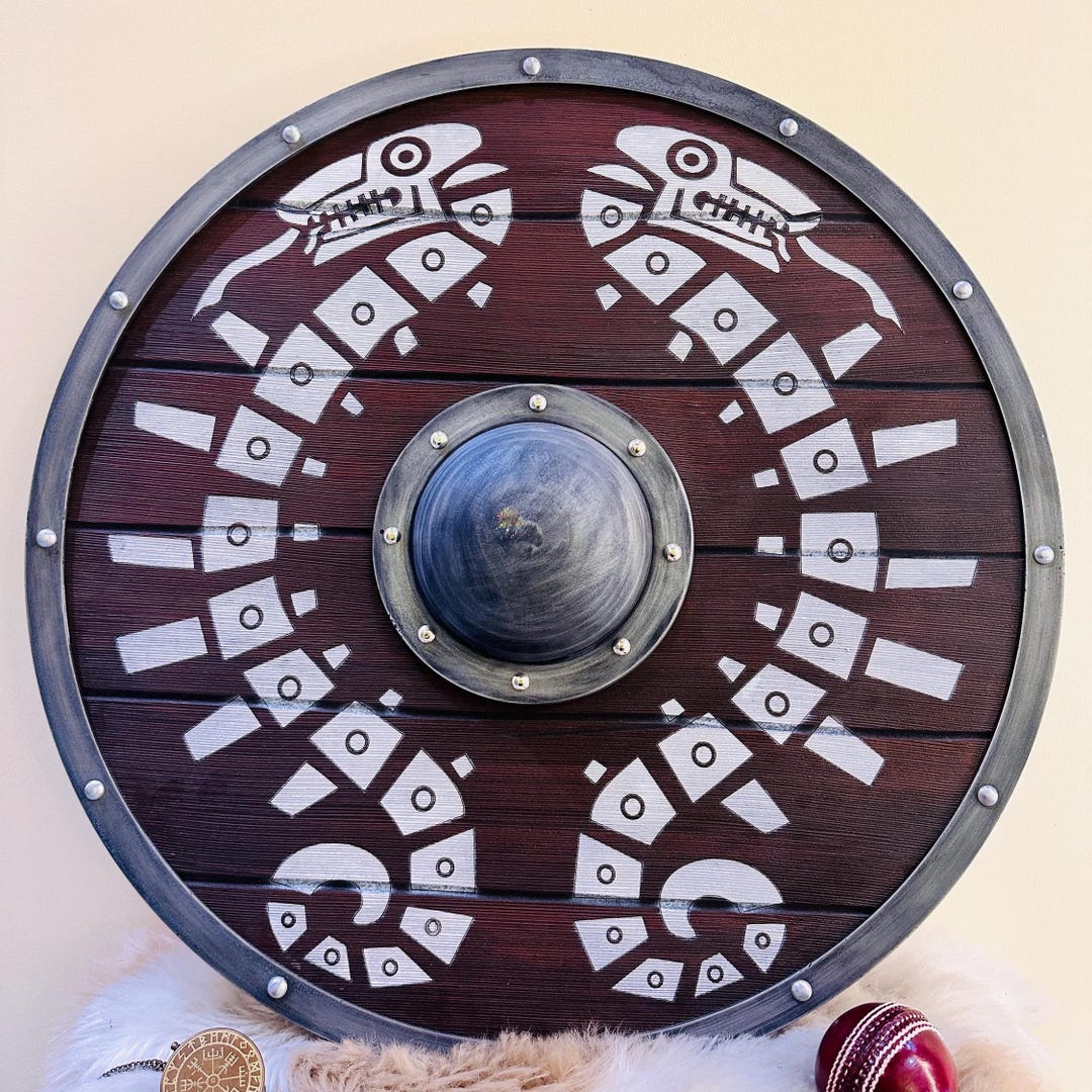 Zelda Traveler's Viking Shield | Wooden Viking Shield | Battle Worn ...
