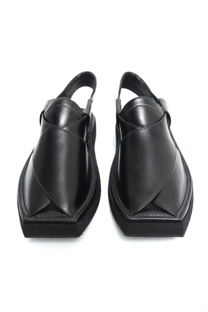 Phantom Black Sandals - Premium Leather Handmade Sandals – Men’s ...