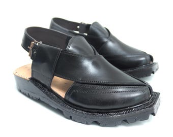 Caramel Suede Sandals - Premium Leather Handmade Sandals – Men’s ...