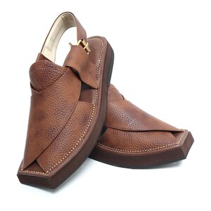 Rich Brown Textured - Premium Leather Handmade Sandals – Men’s ...