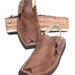Rich Brown Textured - Premium Leather Handmade Sandals – Men’s ...