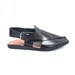 Black Charsada Chappal - Premium Leather Handmade Sandals – Men’s ...