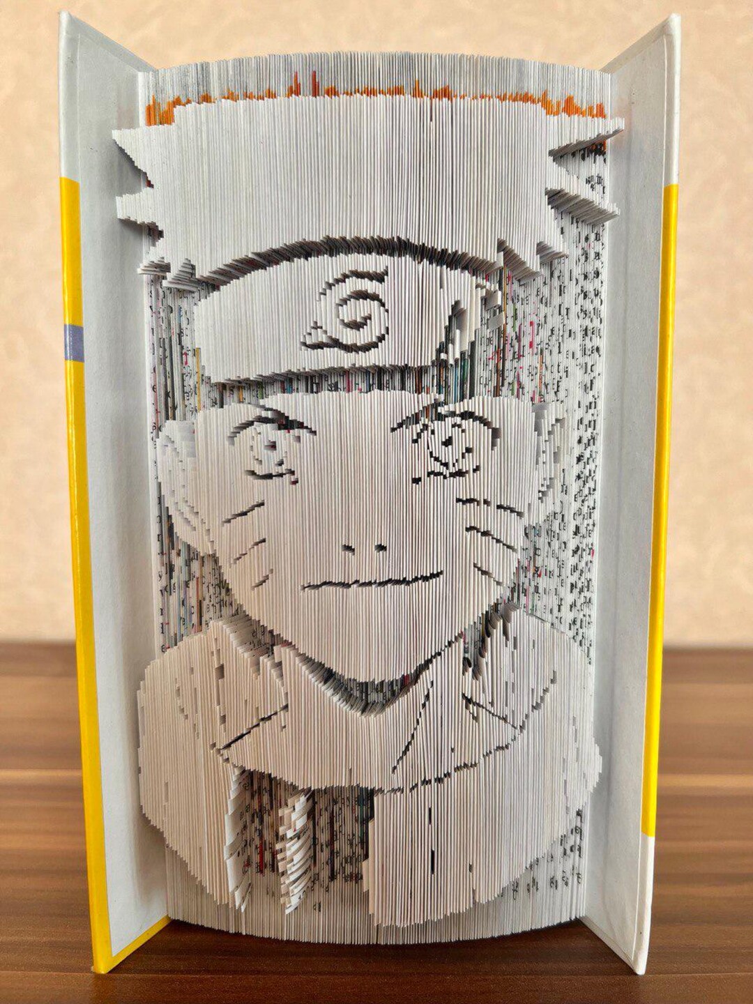 Naruto - Book Folding Pattern "cut and Fold". PDF Digital Download ...