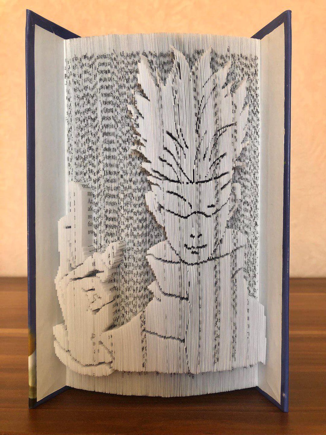 Gojo Satoru - Book Folding Pattern "cut and Fold". PDF Digital Download ...