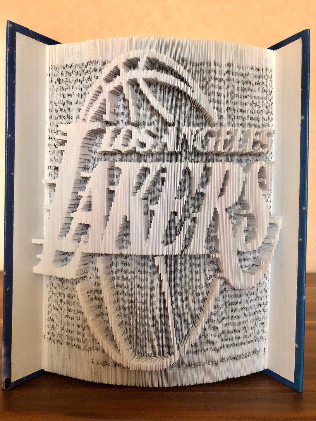 Lakers - Book Folding Pattern "cut and Fold". PDF Digital Download ...